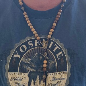 Rugged Rosaries the Living Simply Catholic Wood Rosary | Etsy