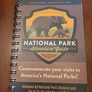 National Park Adventure Guide Book 63-park Edition by Anderson Design ...
