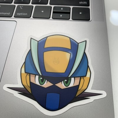Megaman X Holographic Sticker Megaman X Series - Etsy