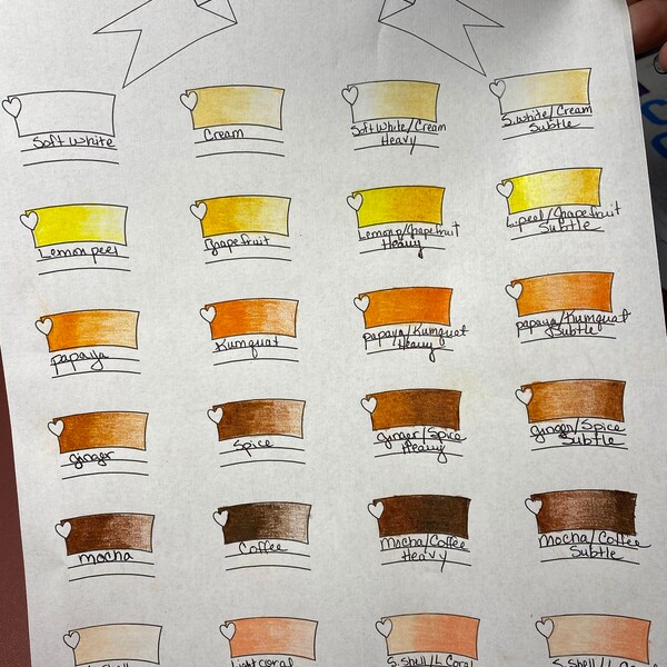 Watercolor Color Chart, Color Wheel, Printable Swatch Card, Swatch ...