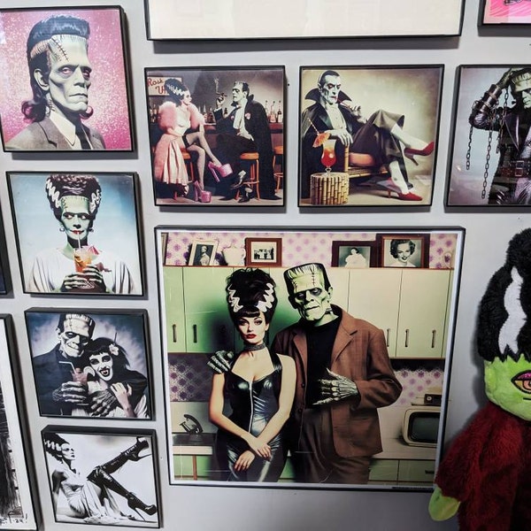 Vampire Tiki Monser Magnet Creepy Quirky Hawaiian Horror Sea Monster ...