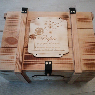 Large Storage Box / Wooden Memory Box / Storage Box / Memory Box ...