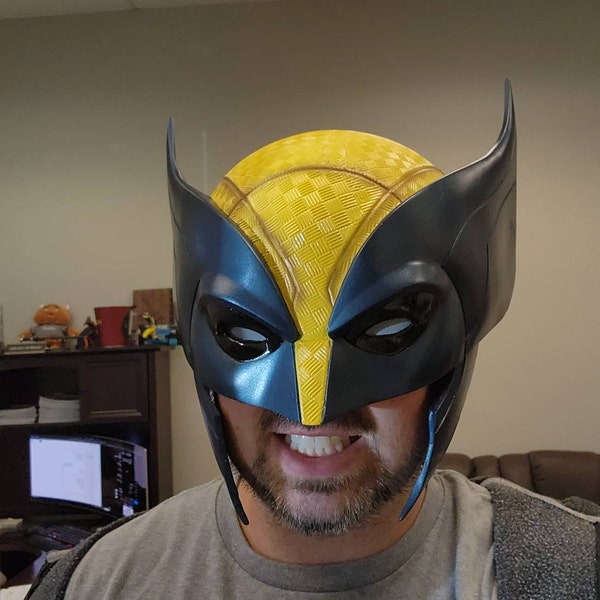 Armored Wolverine Helmet HQ Resin - Etsy