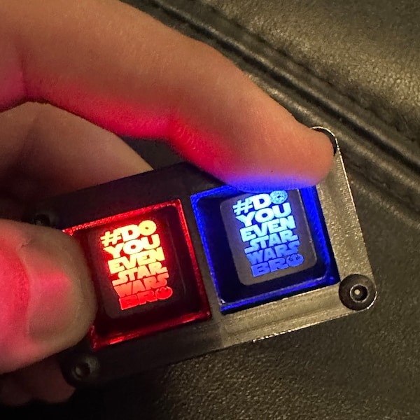 Click Brick Double Key Switch Fidget Toy - Etsy