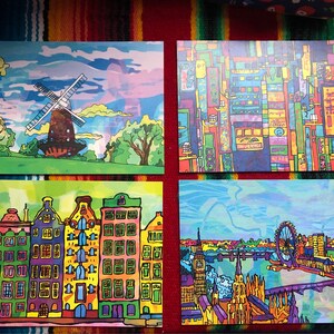 Manchester Shambles Square Postcard Shambles Square art | Etsy