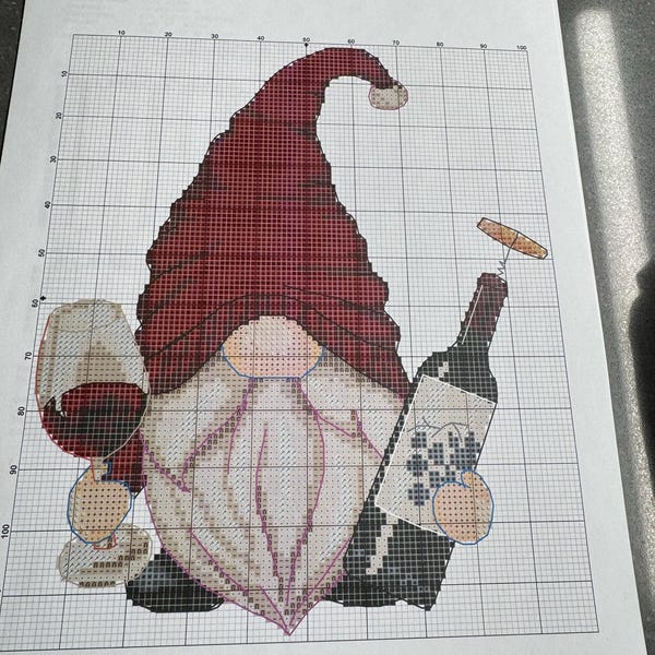 Kreuzstich Stickmuster, Kasino Kreuzstich, Wichtel Kreuzstich - Etsy.de