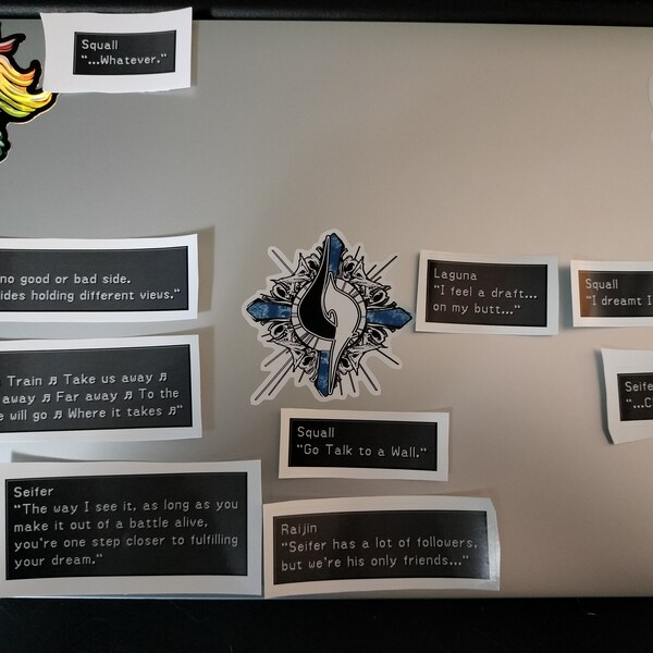 Final Fantasy XIV - Quote Stickers - Sadu Dotharl - Etsy