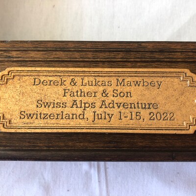 Name Plate NP1L Title Plate Plaque Art Plaque Picture - Etsy