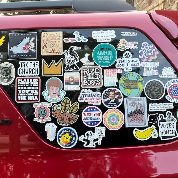 Feminist Bumper Sticker - Etsy