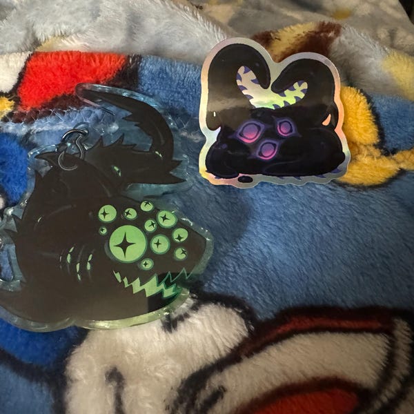 Fear and Hunger Termina God Vinyl Stickers Rher, Gro-goroth, Sylvian ...