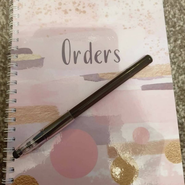 Limited Edition Order Book Pink Order Book Pink and Gold Order Book - Etsy