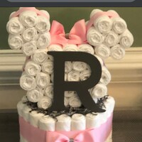 Elephant Diaper Cake Diapers With Safari Theme Centerpiece for - Etsy