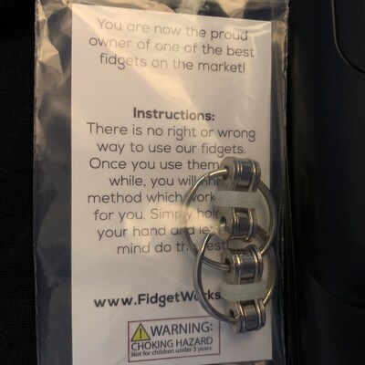 Rollie Pollie 6 Link Round Chain Fidget Toy - Etsy