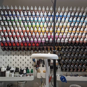 Spinrack Paint Rack for 54 10ml Tamiya, AK, Mr. Hobby, Etc. Bottles - Etsy