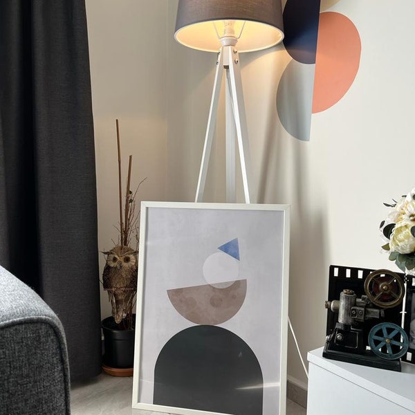 Abstract Boho Sun Prints, Ocean Waves Illustration, Printable Wall Art ...