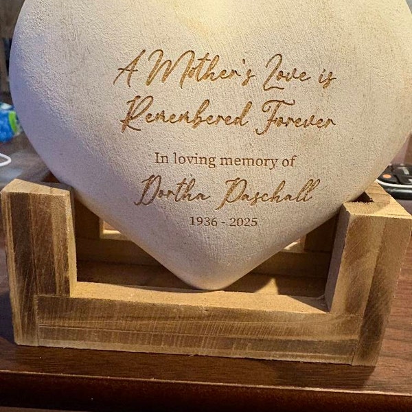 In Loving Memory Memorial Bird Feeder | Memorial Garden Decor | Custom ...