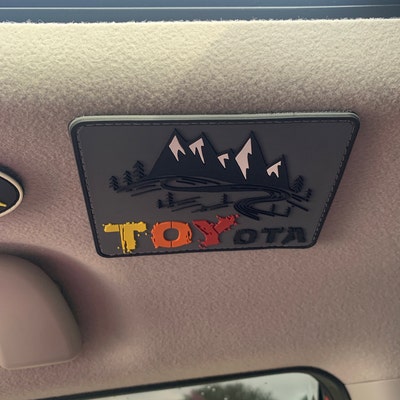 Throw Back Toyota Sticker - Etsy