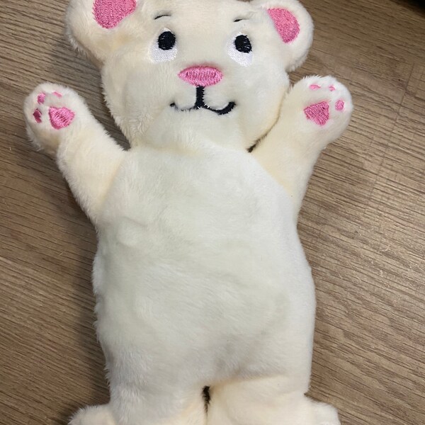 Teddy Bear Stuffie ITH Embroidery , Machine Pattern, ITH Bear Stuffie ...