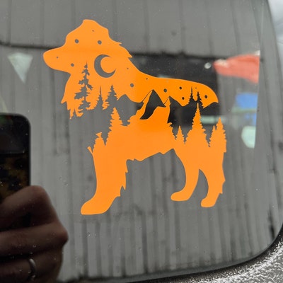 Adventure Aussie Decal, Aussie Nature Bumper Sticker, Dog Mom, Dog ...