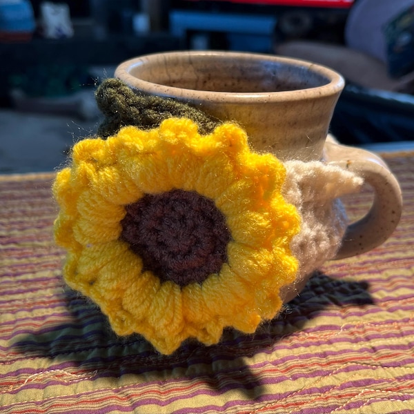 Daisy Dream Mug Cozy Pattern: Crochet Your Own Floral Bliss - Instant ...
