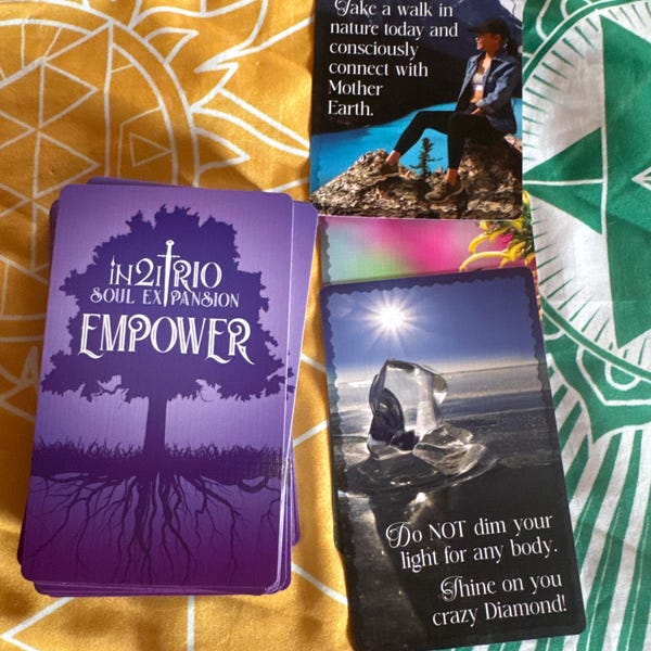 EMPOWER Oracle Deck – 52 Uplifting Affirmation Cards for Confidence ...
