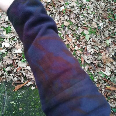 Slouchy Jumper Earthy Brown or Rust Red Organic Cotton Layering ...