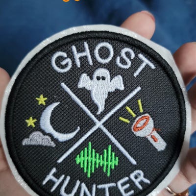 Ghost Hunter Patch - Etsy