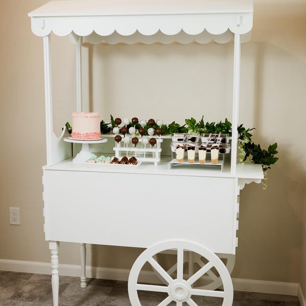 Sweet Cart, Candy Cart, Cake Stand, Mini Bar, Party Decorations ...