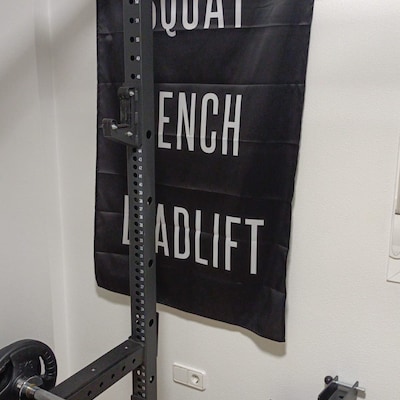 No Excuses, Home Gym Motivational Flag, Home Gym Banner, Workout ...