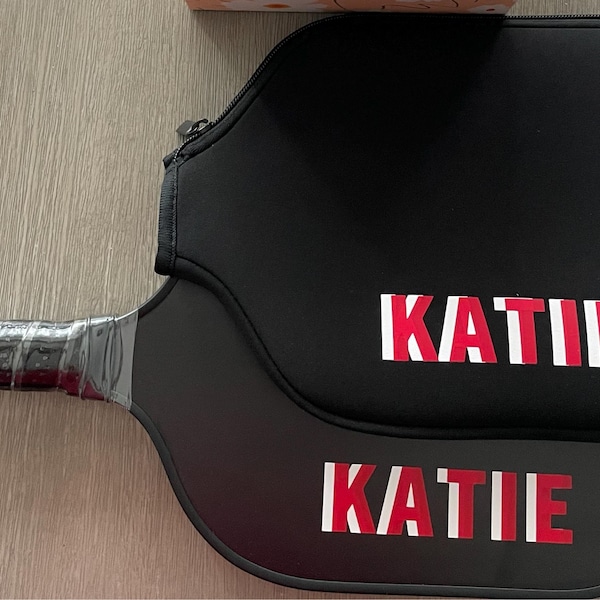 Custom Pickleball Paddle Label Paddle Sticker Pickleball Decal ...