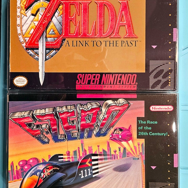 The Legend of Zelda: A Link to the Past Replacement Box - Super ...