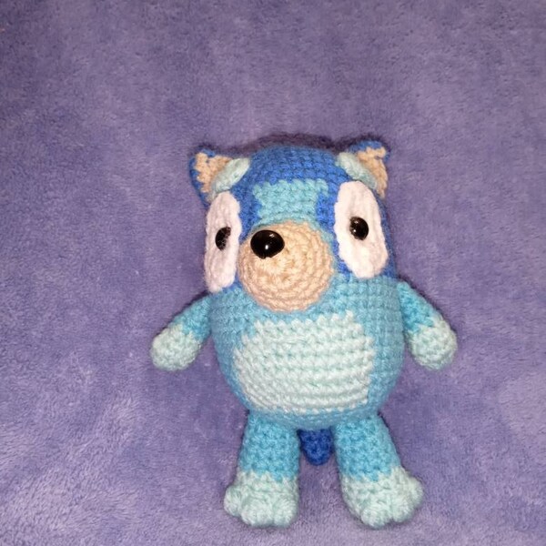 PATTERN: Blue Pup, Bluey, Blue Dog, Blue Puppy, Australian Heeler Blue ...