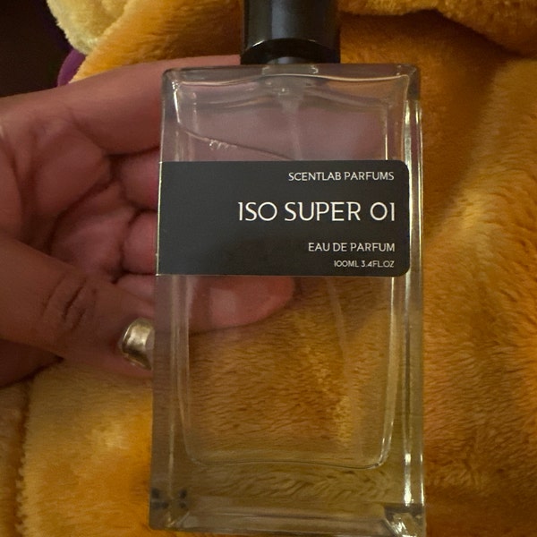 ISO SUPER 01 (iso E Super) Fragrance by Scentlab Parfums Premium Glass ...