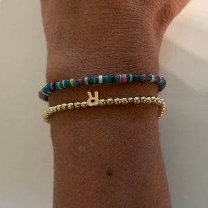 Handmade Stack Bracelets Gold Bracelets 23 and 4 Mm - Etsy