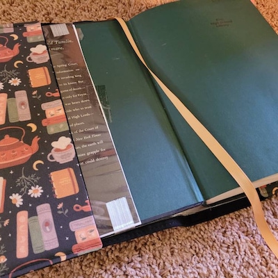 Adjustable Book Cover Fabric Book Cover Adjustable Book Jacket Fabric ...