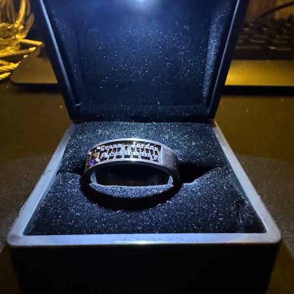 Personalized College Jewelry, Graduation Ring Gift, Personalized Class ...