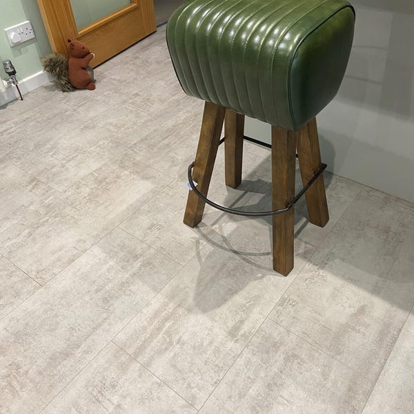 Leather Breakfast Bar Kitchen Counter Stool - Wood Legs Pommel Horse ...
