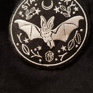 Spooky Bat Pastel Goth Patch Iron on Gothic Halloween - Etsy