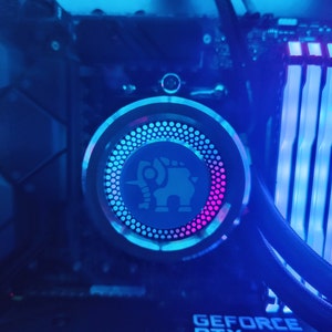 Customize Your Own GPU Backplate RGB A-rgb Nvidia & Amd - Etsy