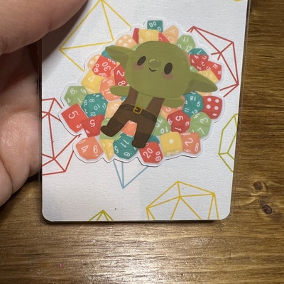 Dnd Dice Set Sticker Sheet Dnd Stickers TTRPG Stickers - Etsy