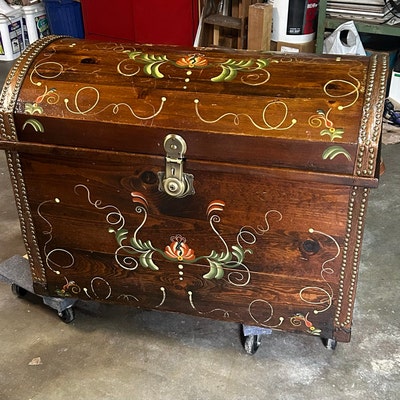 Black English Butler Tray Leaf Hinge With Round Ends Oval 90 Degree ...