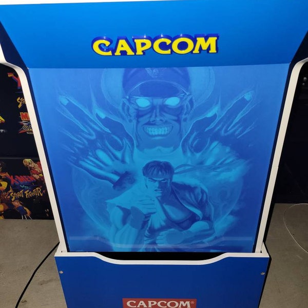 Capcom Fridge Magnet / Shelf Display - Classic Video Games Logo - Etsy UK