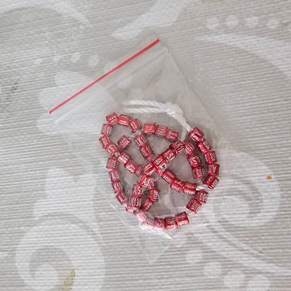 Aluminium Pigeon Rings Pigeon Bands Personalized Parrot Conure 7mm and ...