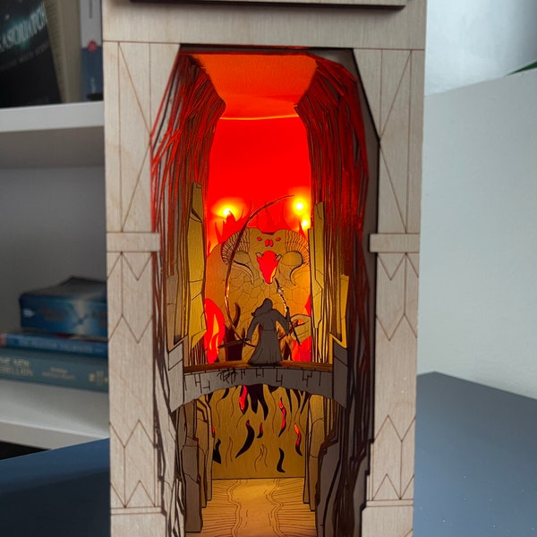 Wizard Duel Book Nook - DIY Kit - Etsy