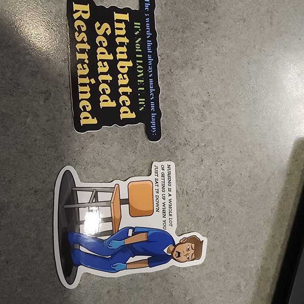 Grandma and Cooter Canoe Sticker, Purewick Sticker, Nurses Week Gift ...