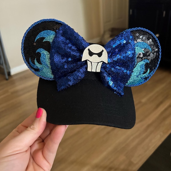 Castle and Balloons Mouse Ear Visor / Magical Castle Mouse Ears ...