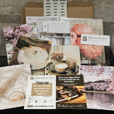 Blank Task Cards With or Without Tabs for Your Planner Add Your Own ...