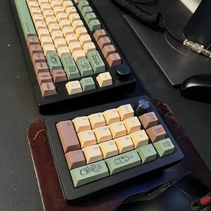 Botanical Garden Keycap Set, XDA Profile, PBT, Cherry MX Stem, Dye-sub ...