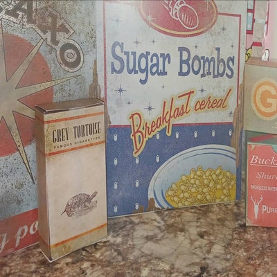 Un-official Handmade Fallout 4 Cardboard Box Props - Etsy