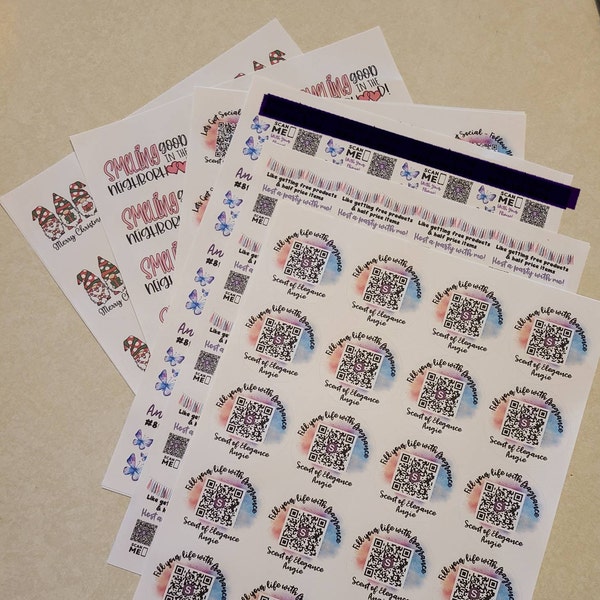 4x6 Thermal Packaging Stickers - Design #25 CUSTOM Info - Etsy